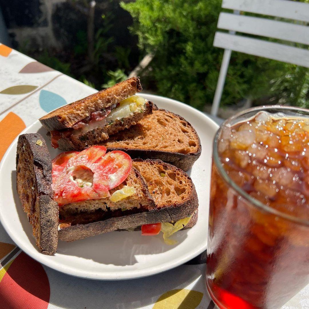 Artifact Coffee menu in Baltimore, Maryland, USA