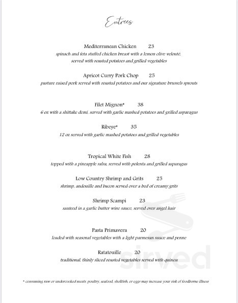 The Bad Apple menus in Pembroke, Virginia, United States