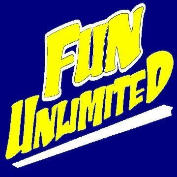 Fun Unlimited menu in McHenry, Maryland, USA