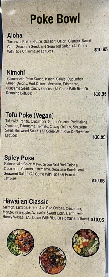 Louisiana Seafood Boil menu in Lisle, Illinois, USA