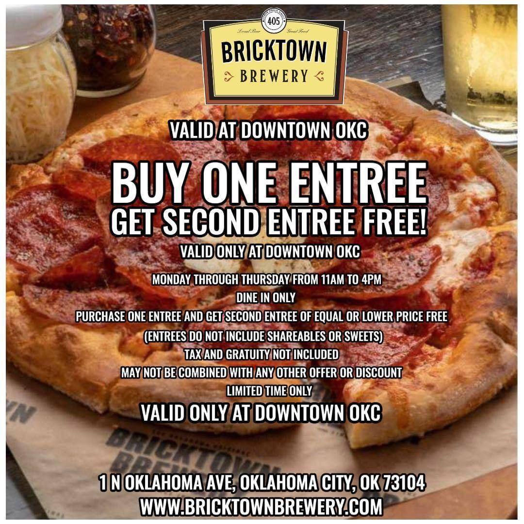 Bricktown Brewery menu in Fort Smith, Arkansas, USA