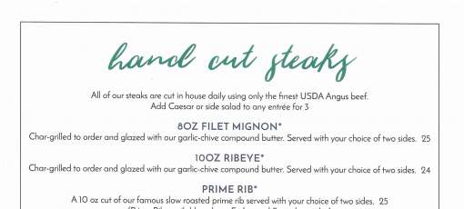 Menu for The Lighthouse Restaurant & Event Center in Seneca, SC | Sirved