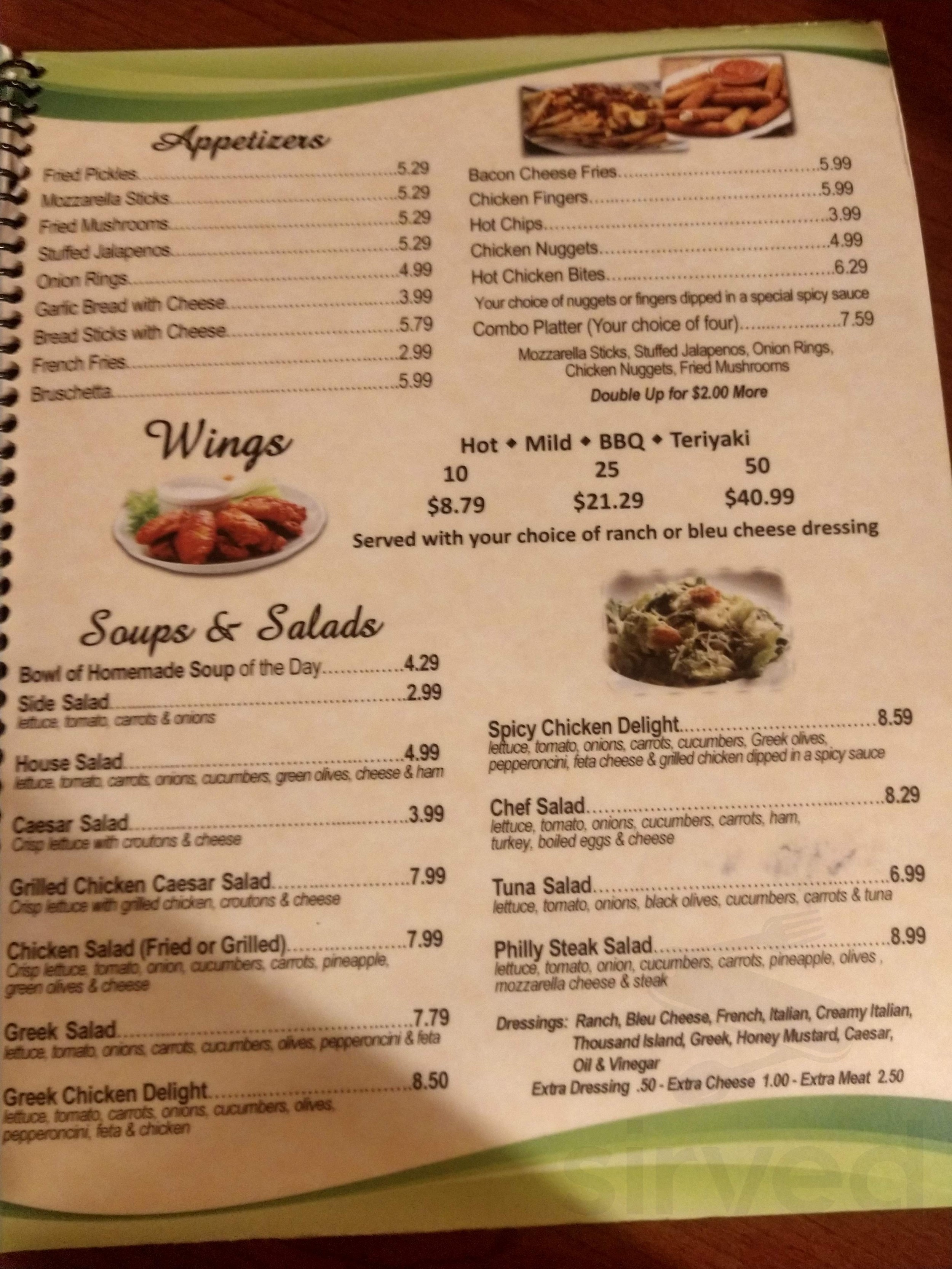 Family Cafe NC menu in Trinity, North Carolina, USA
