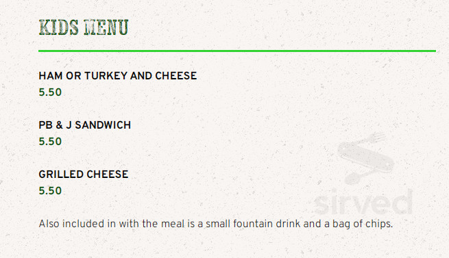 Menu for Hoeckele Bakery & Deli in Perryville, MO | Sirved