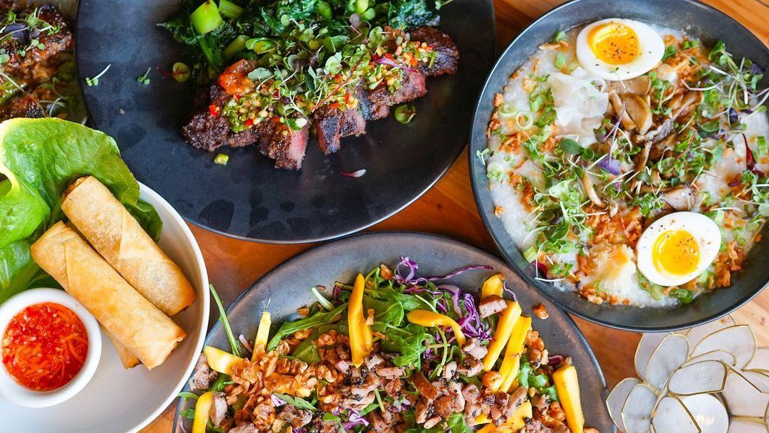 Xin Chào menu in Houston, Texas, USA