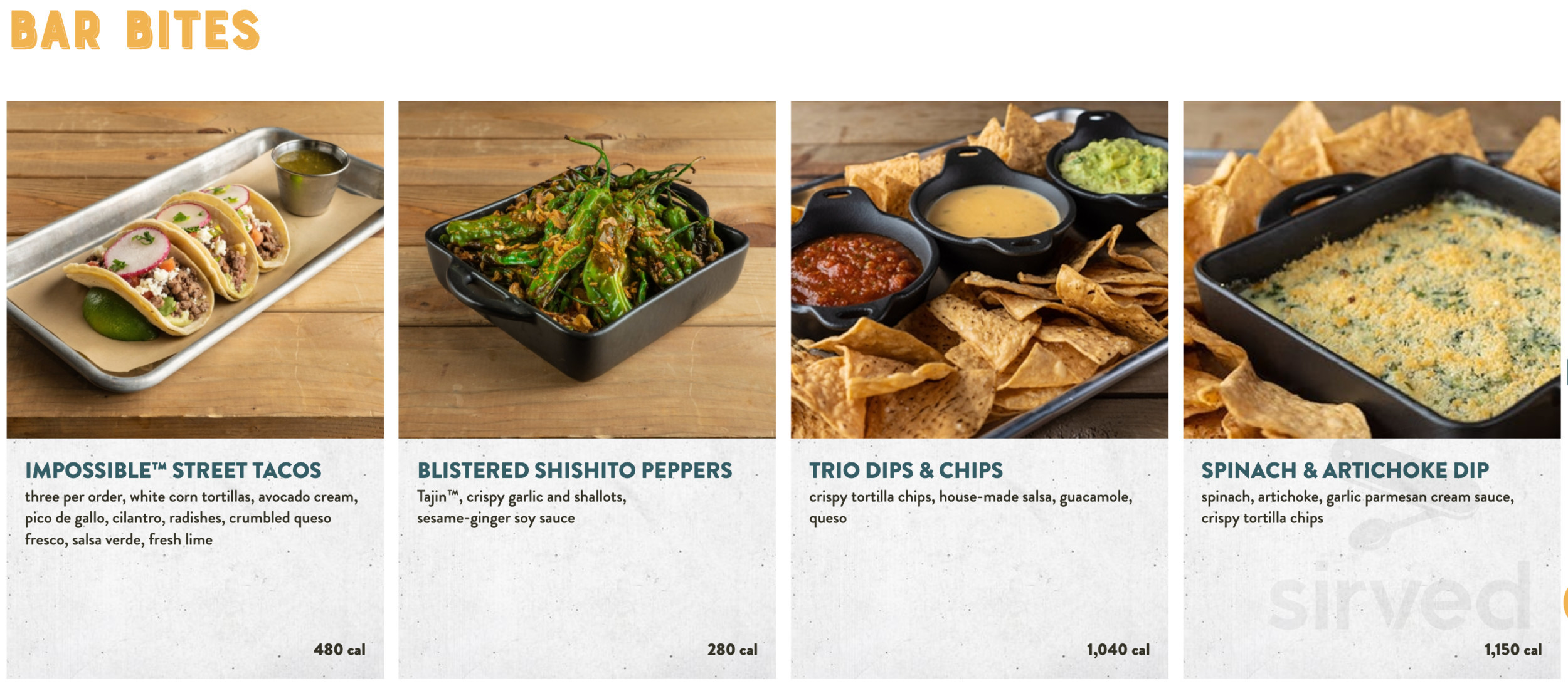 Menu - Auburn Hills MI's Bar Louie - Great Lakes Crossing Outlets | Sirved