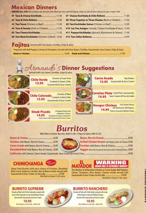 Brandon's Diner menu in Rancho Cucamonga, California, USA