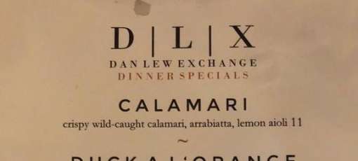 Menu for Dan Lew Exchange / DLX in Mansfield, OH | Sirved