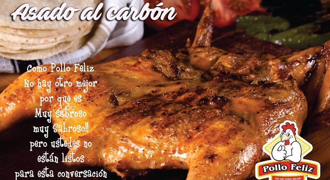 Pollo Feliz menu in Greeley, Colorado, USA