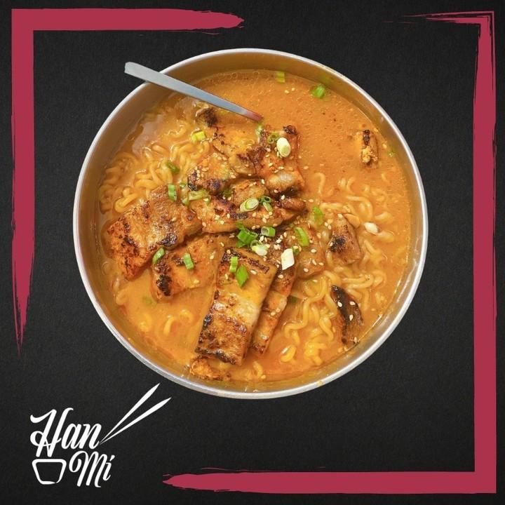 Han-Mi menu in Chattanooga, Tennessee, USA