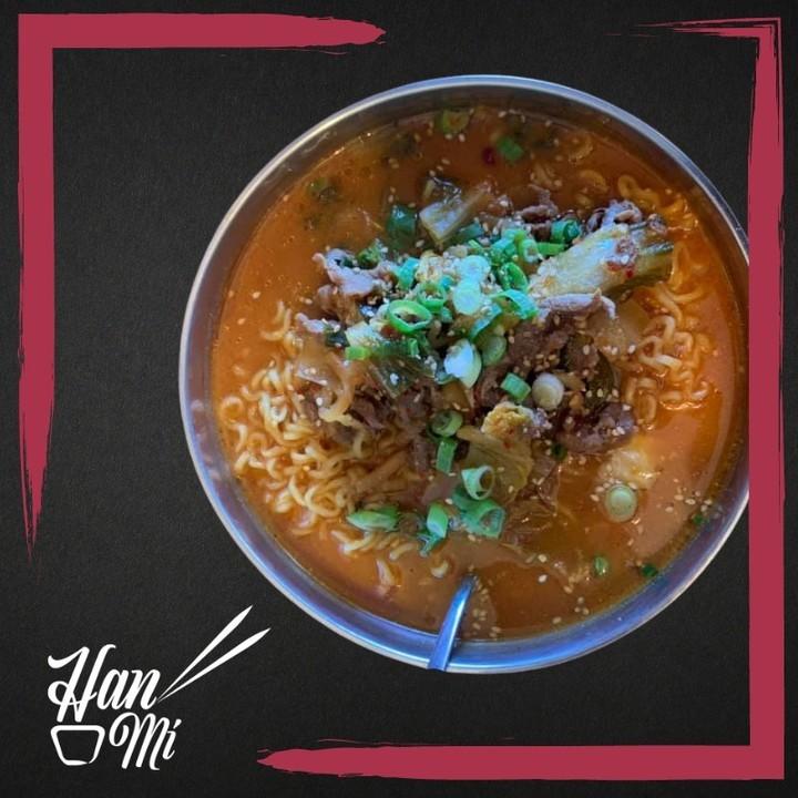 Han-Mi menu in Chattanooga, Tennessee, USA