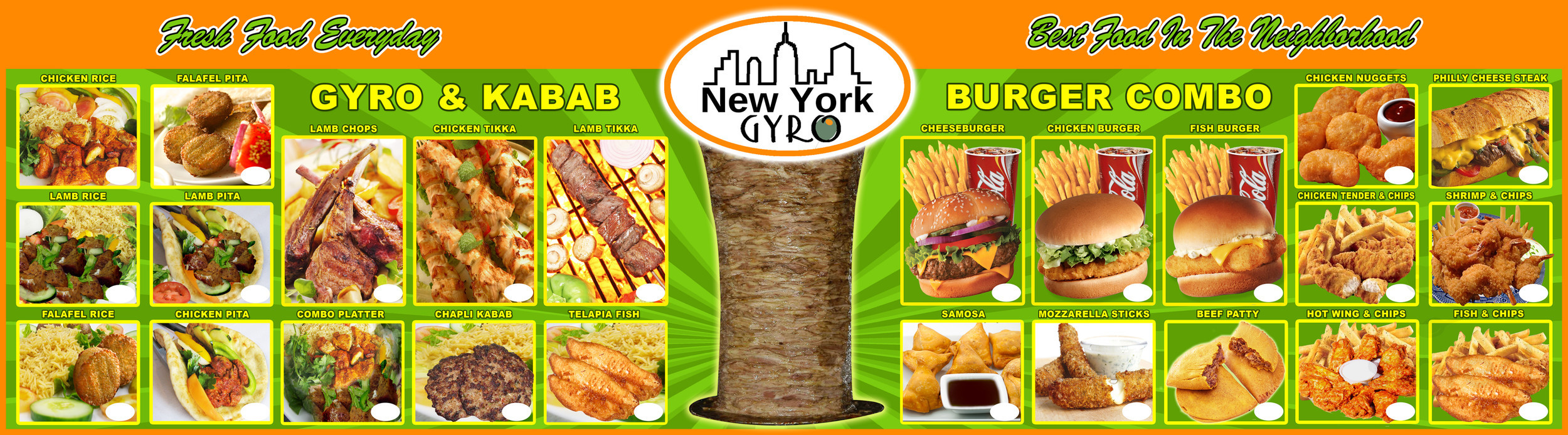 Menu for New York Gyro in St Cloud, MN | Sirved