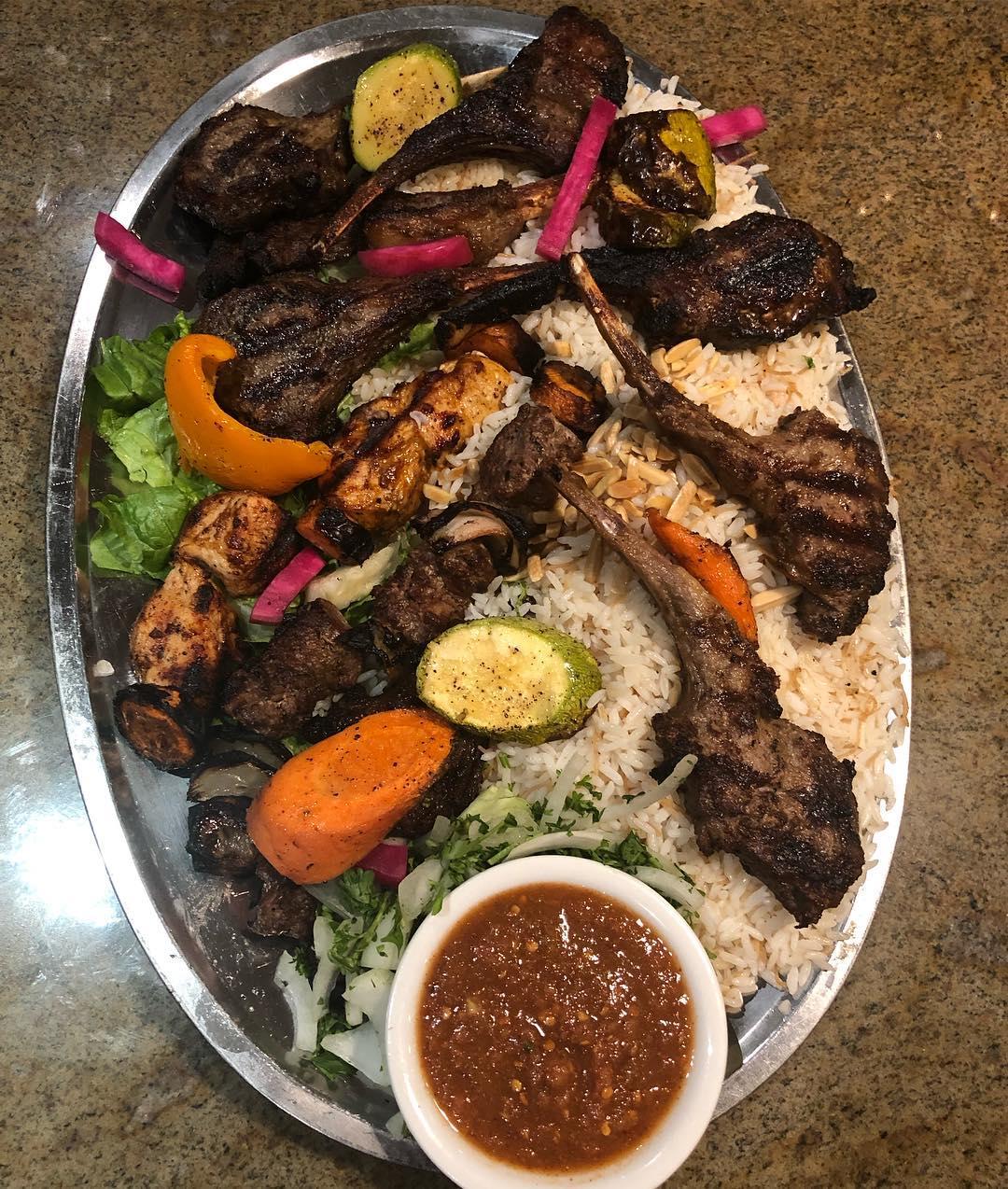 La Shish menu in Dearborn, Michigan, USA