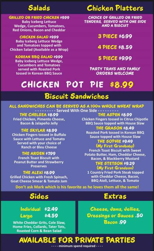 Plucked Up | Chicken & Biscuits menu in Columbus, Georgia, USA