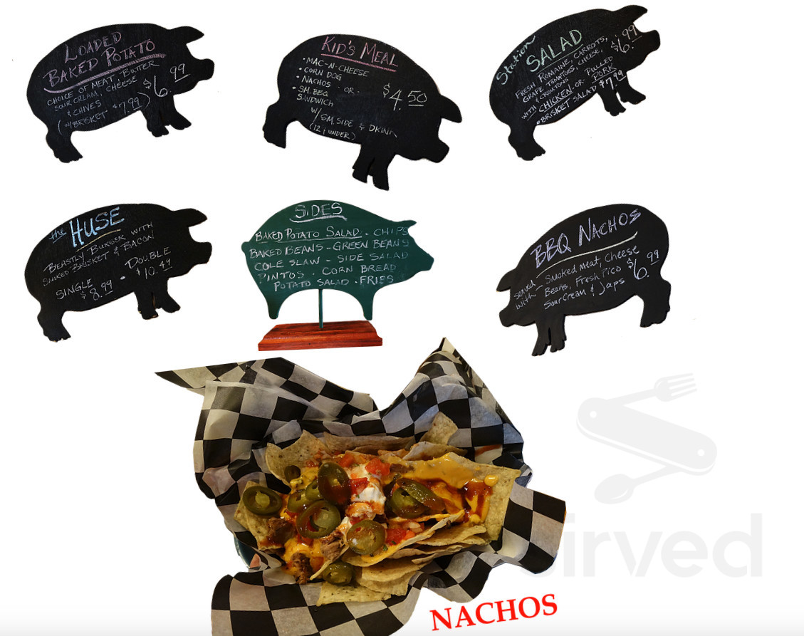 BBQ Station menu in Cassville, Missouri, USA