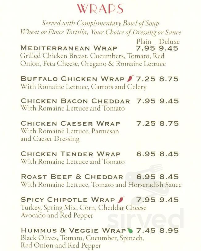 Hi-View Restaurant menu in Villa Park, Illinois, USA