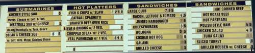 Deli City Restaurant menu in 2200 Bladensburg Rd NE, Washington, DC 20018