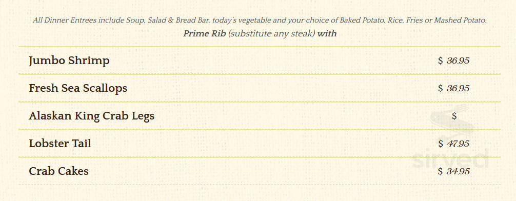 Butcher Block menus in Plattsburgh, New York, United States