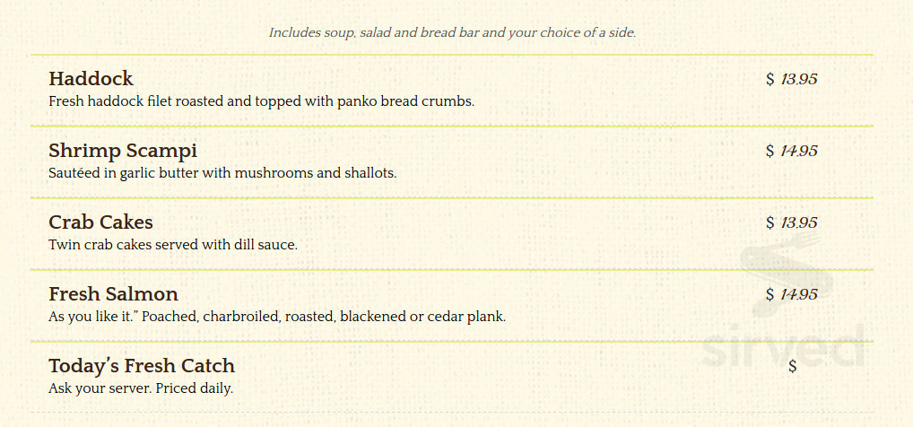 Butcher Block menus in Plattsburgh, New York, United States