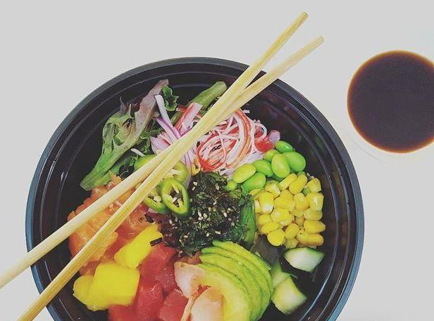 DOMOISHI ramen-poke-tea-wings menu in Virginia Beach, Virginia, USA