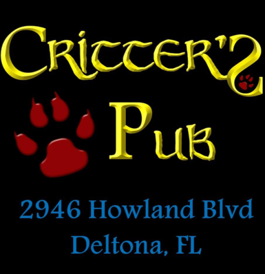 Menu for Critter's Pub in Deltona, FL | Sirved