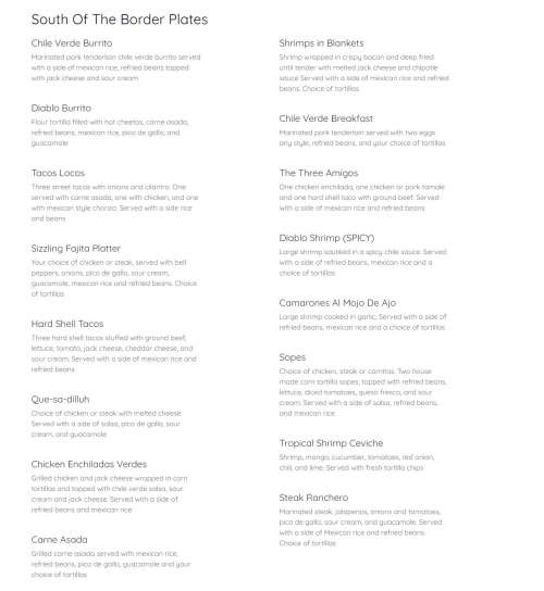Friends With Benedicts Mimosa House menu in Folsom, California, USA