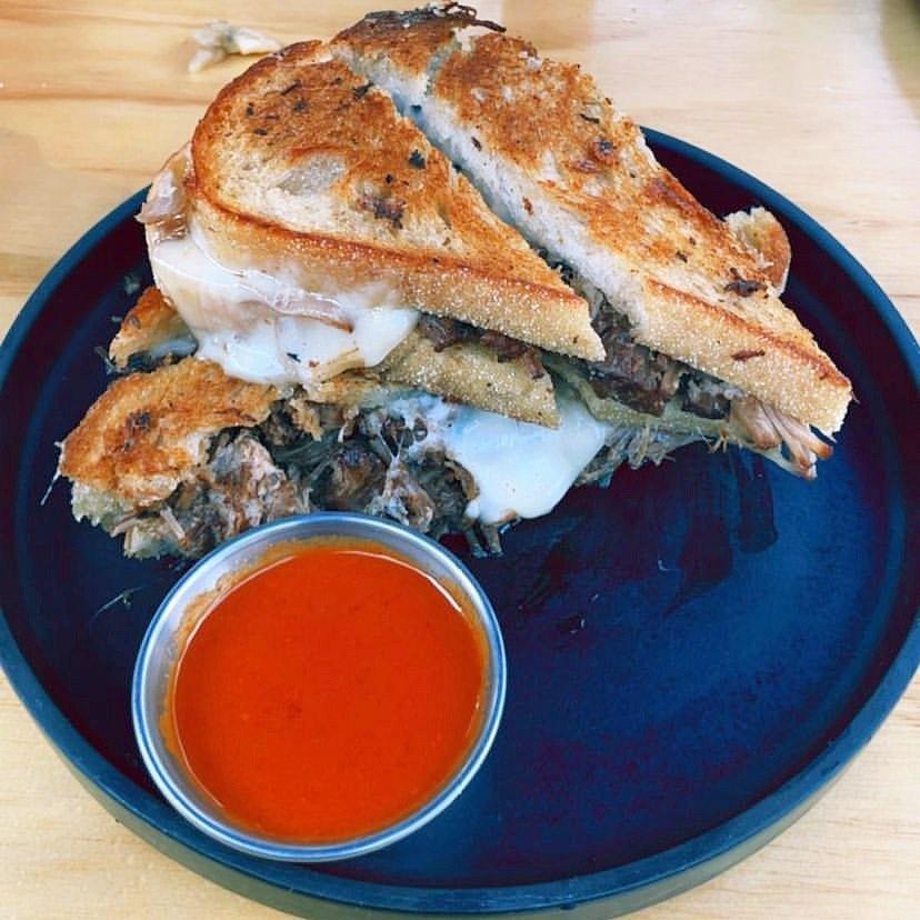 Nightcap menu in Austin, Texas, USA