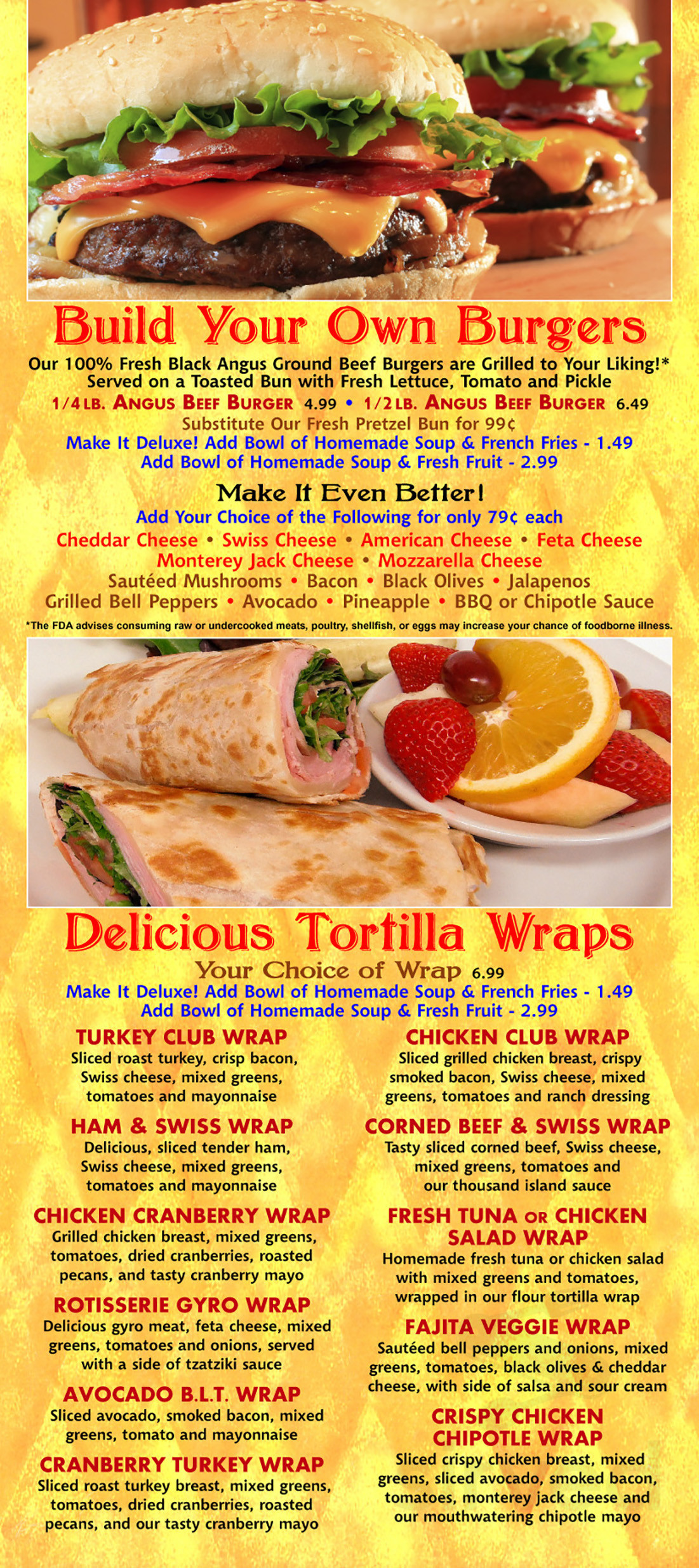Citrus Cafe menu in Janesville, Wisconsin, USA