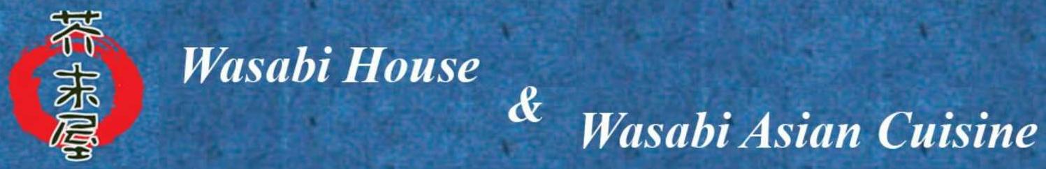 Menu for Wasabi House in Halifax, NS | Sirved