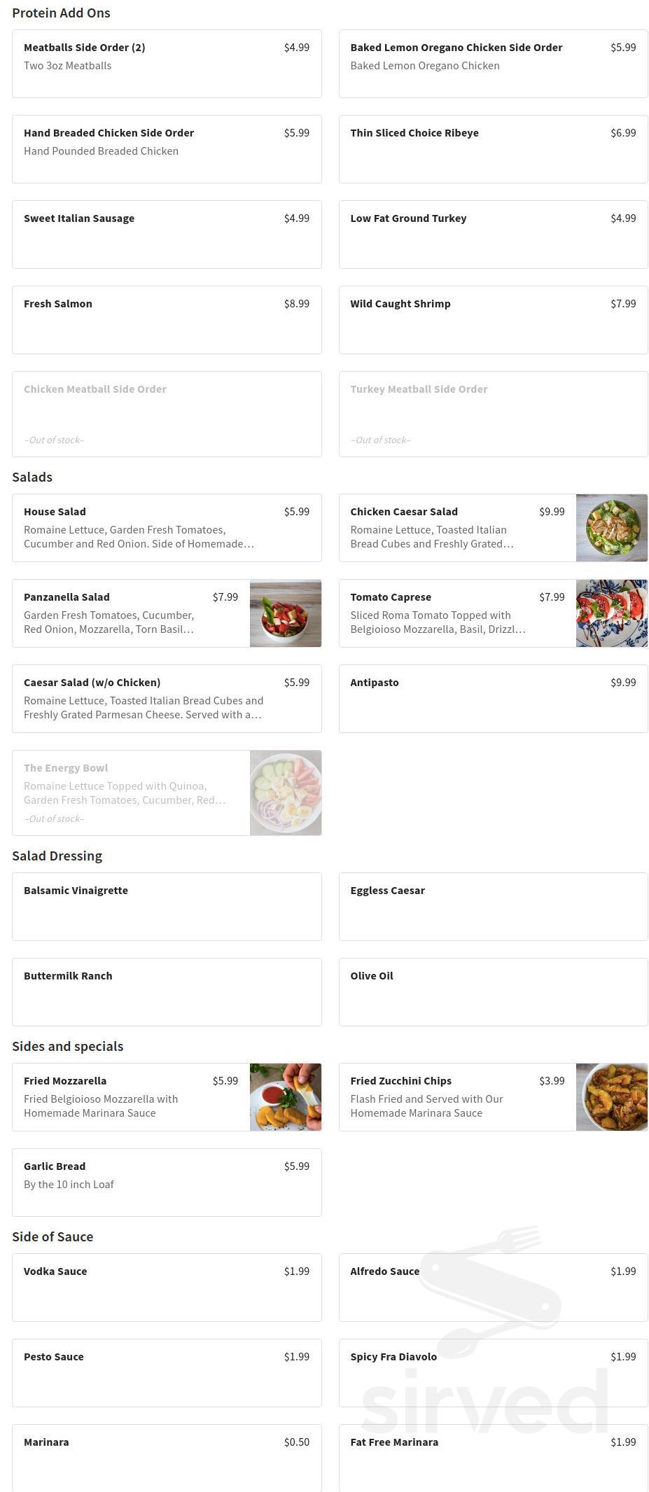 Angelo's to Go- Fort Lauderdale menus in Fort Lauderdale, Florida ...