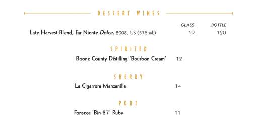 Menu for The Precinct By Jeff Ruby - Cincinnati, OH | Sirved