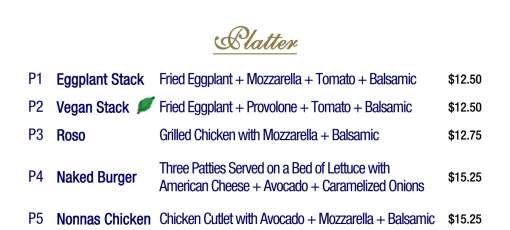 Menu for Filoncino Cafe in Staten Island, NY | Sirved