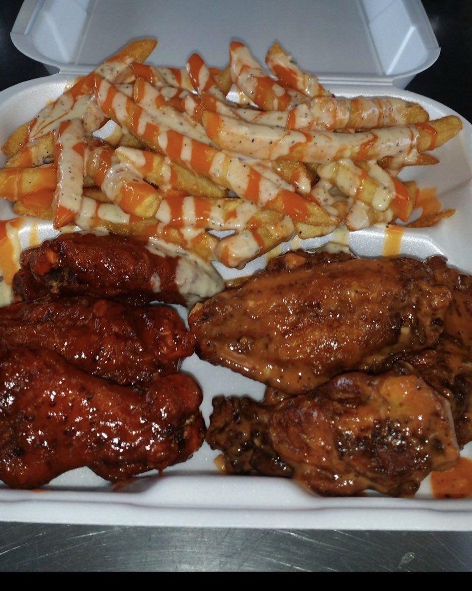 R&R Extreme Wings menu in Indianapolis, Indiana, USA