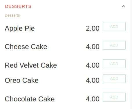 Pasta totti menu in Plainfield, New Jersey, USA