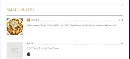 Menu for Byway Brewing Company in Hammond, IN | Sirved