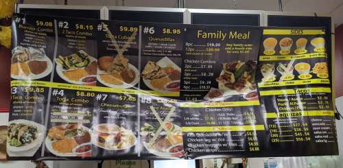 La Casa Del Pollo Asado menu in Aurora, Illinois, USA