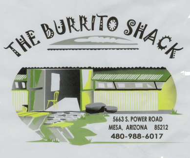 Menu for Burrito Shack in Mesa, AZ | Sirved