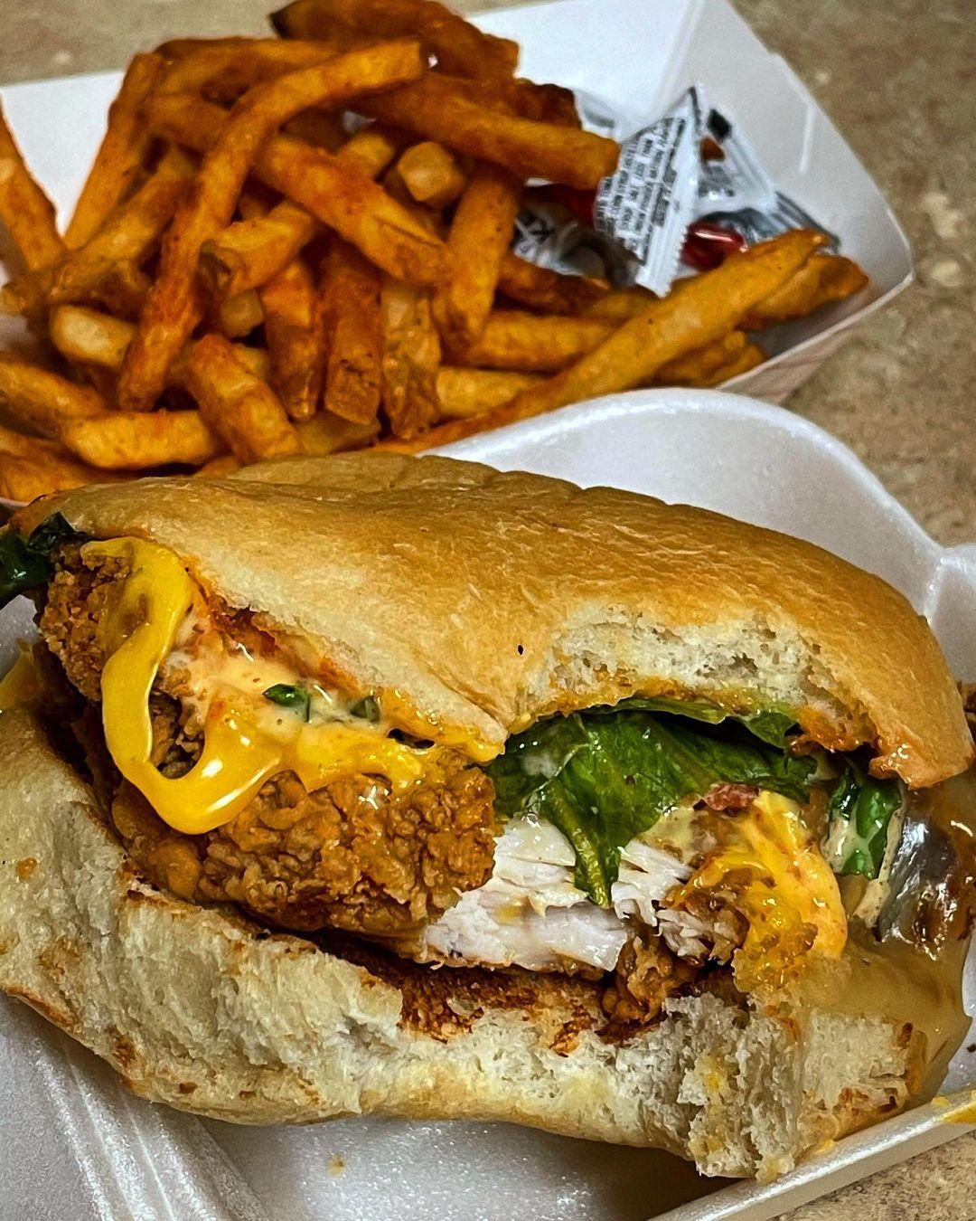 Broaddus Burger menu in Lafayette, Louisiana, USA