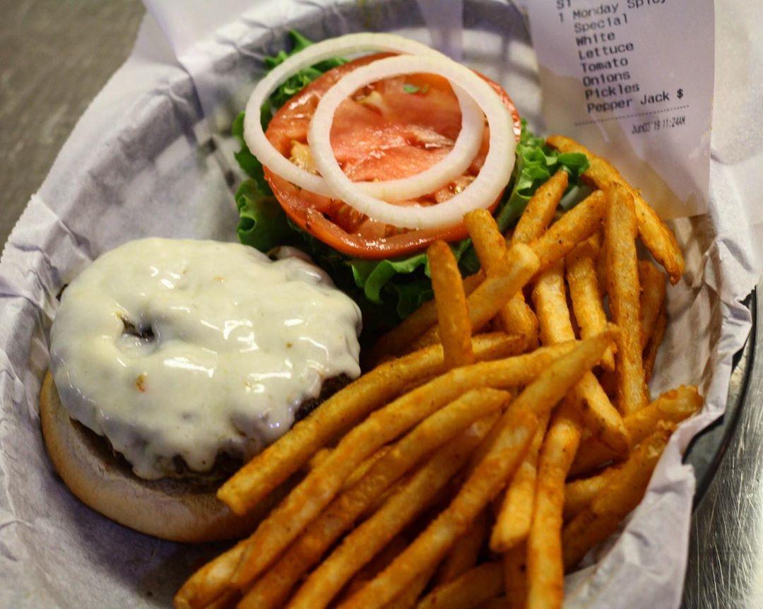 Broaddus Burger menu in Lafayette, Louisiana, USA