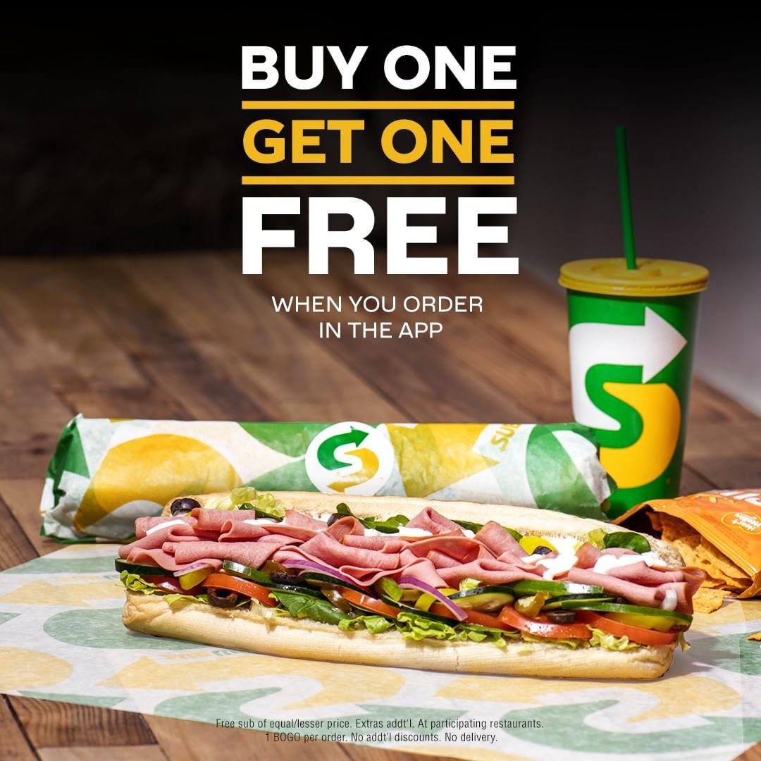 Subway menu in Greenbrier, Tennessee, USA