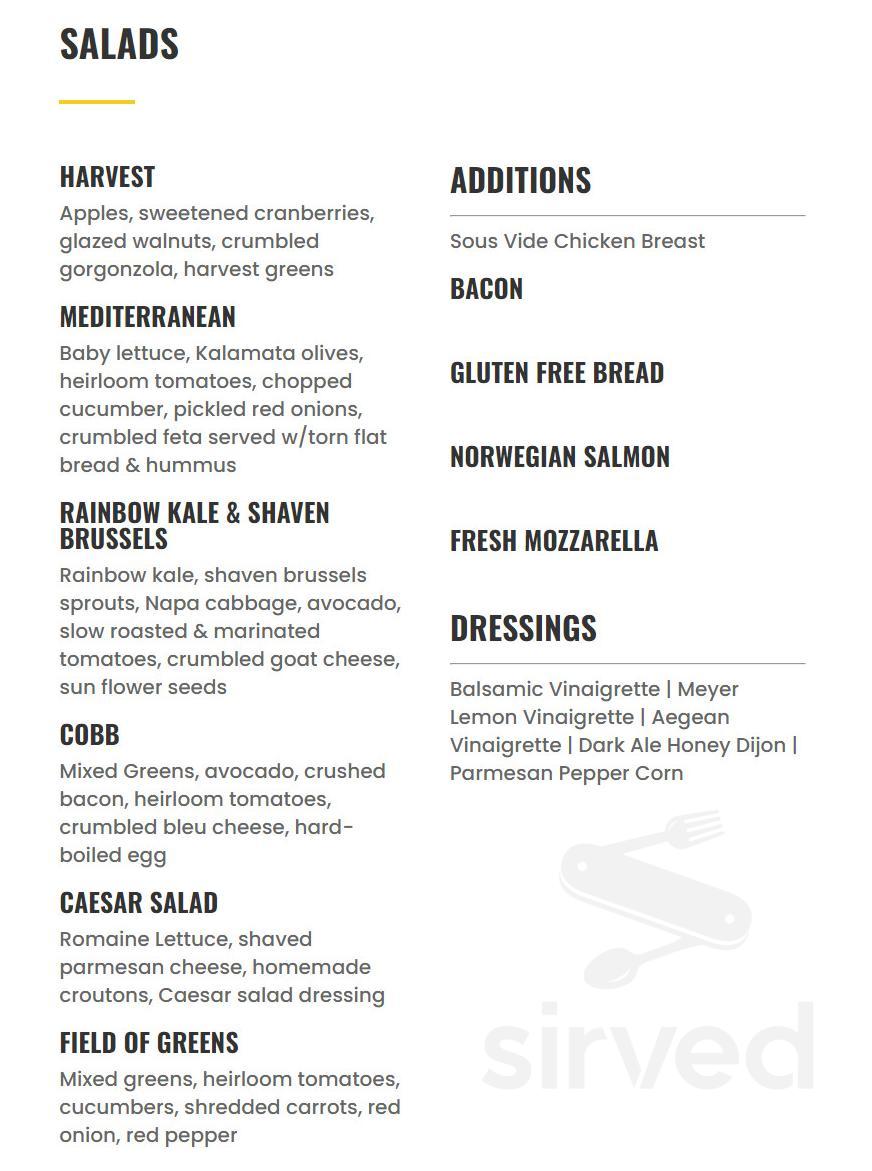 Menu - Madison CT's Madison Coffee House | Sirved