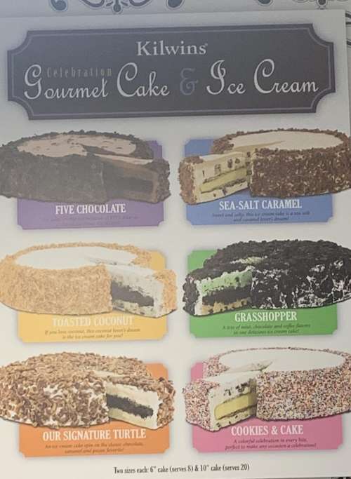 Kilwins- Alpharetta City Center menu in Alpharetta, Georgia, USA