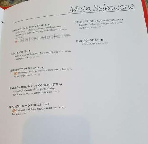 The Rotunda menu in Paramus, New Jersey, USA