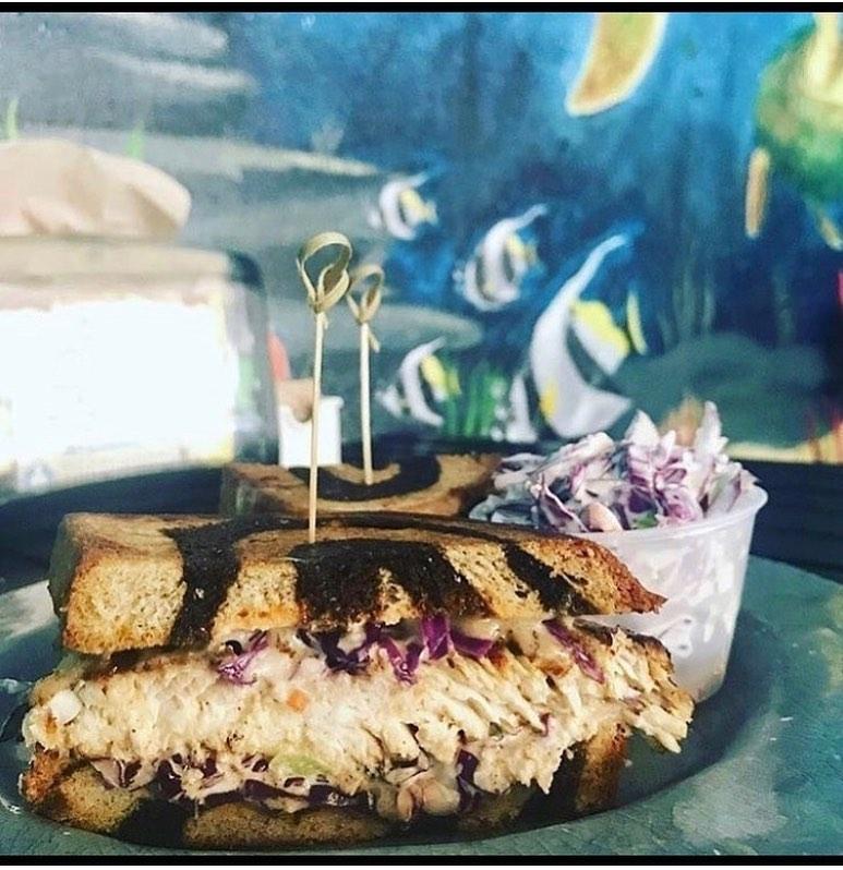 The Sticky Bun menu in Deerfield Beach, Florida, USA