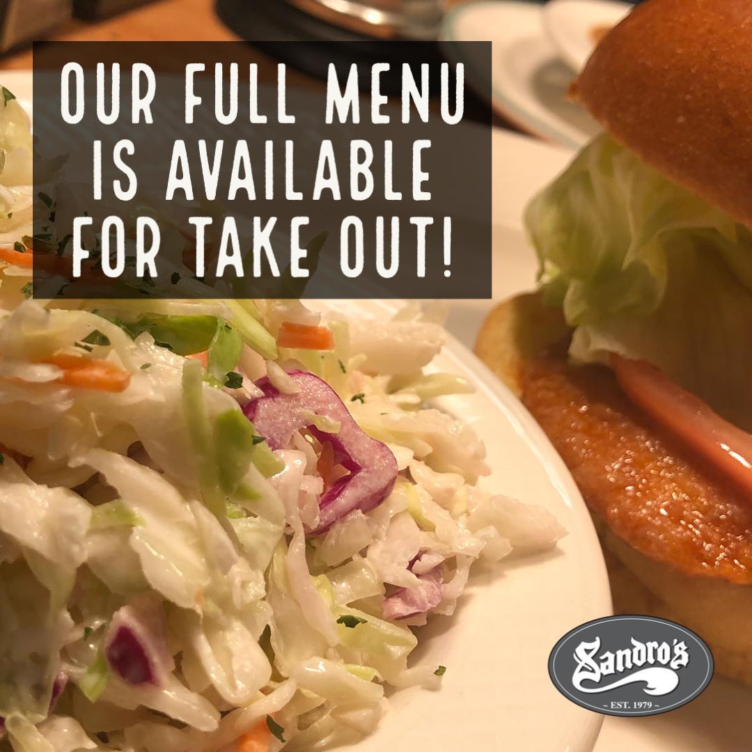 Sandro's Family Restaurant menu in Sault Ste. Marie, Ontario, Canada