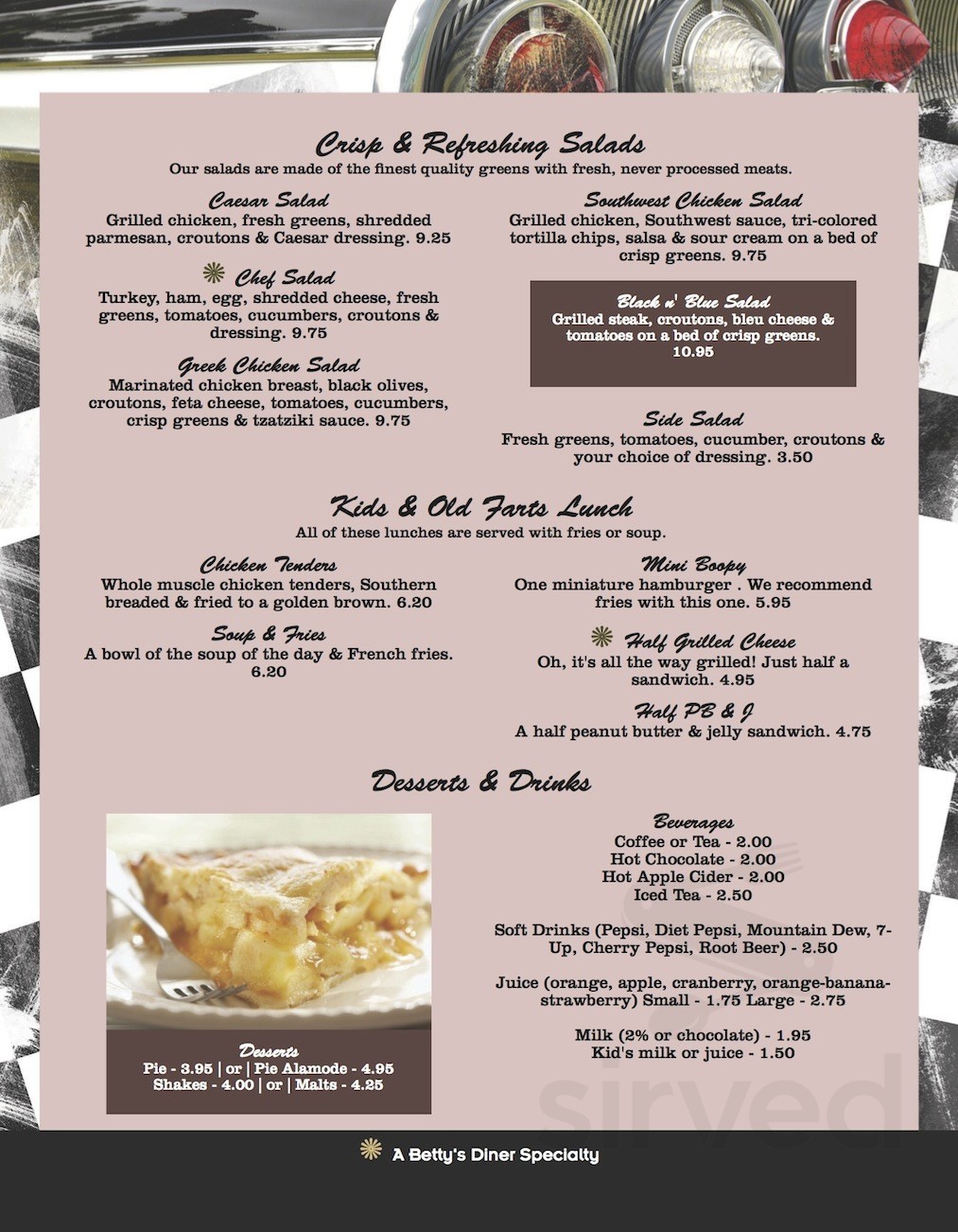 Betty's Diner in Polson, Montana, United States