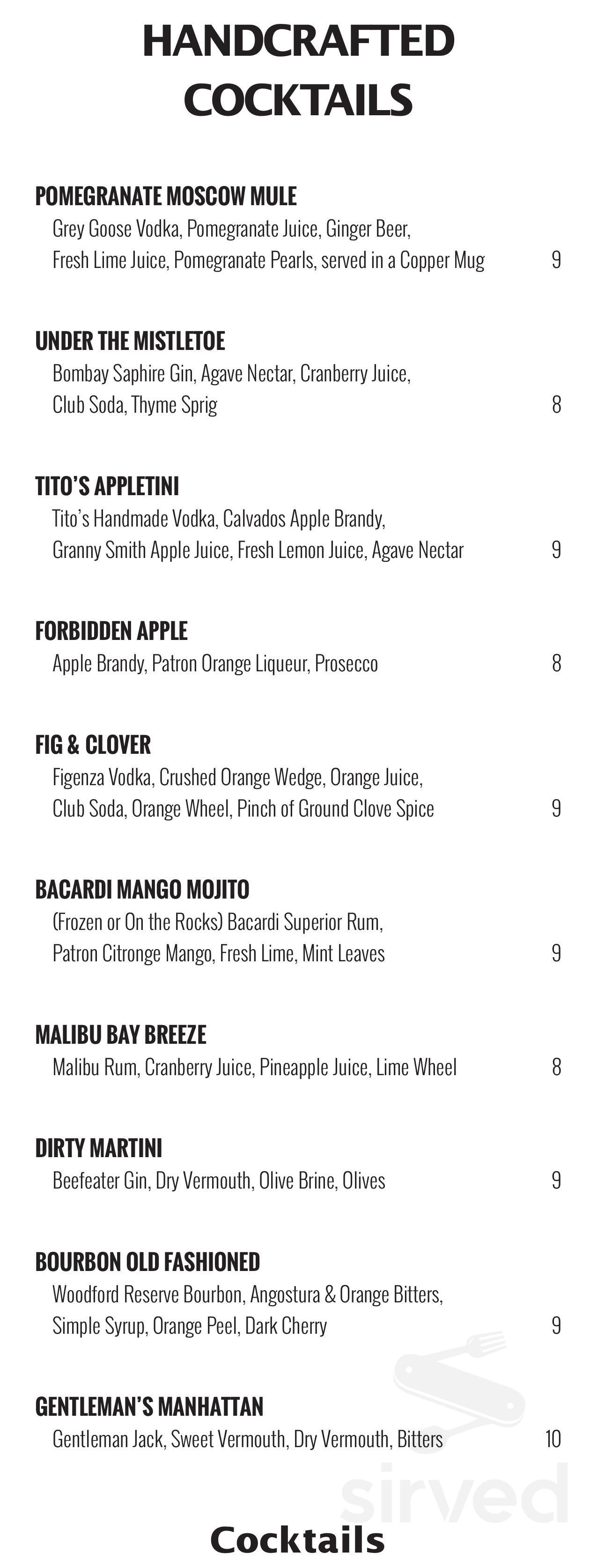 Prestige Diner & Restaurant menu in New Providence, New Jersey, USA