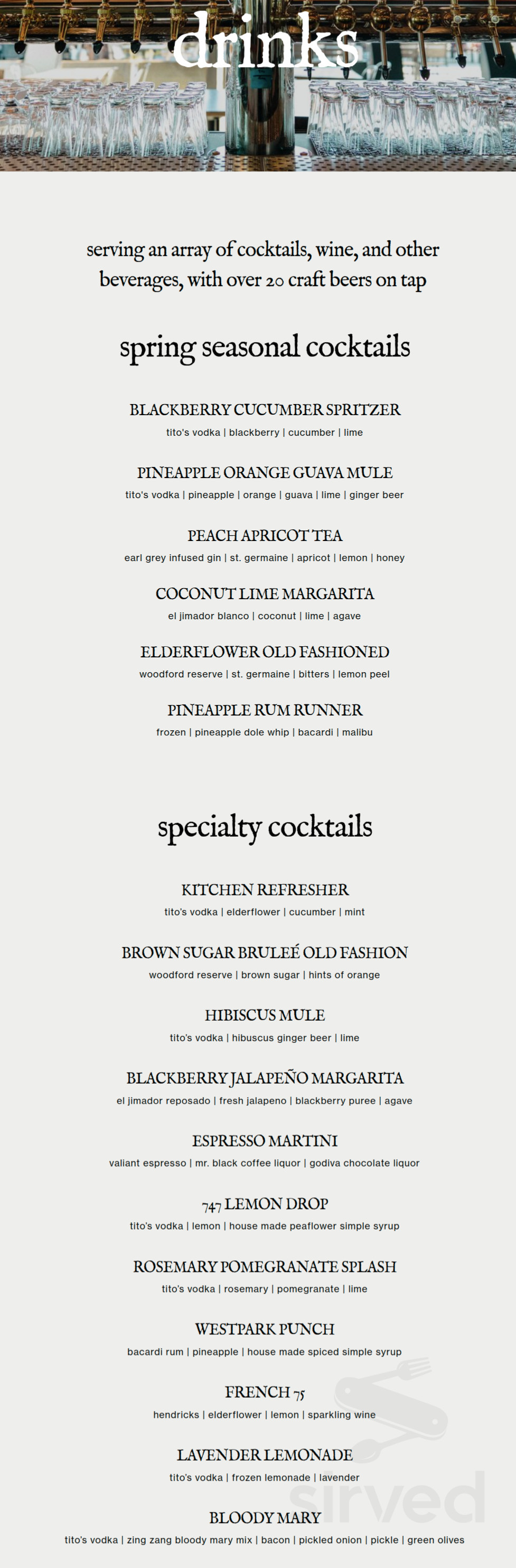 Menu for kitchen747 in Roseville, CA | Sirved