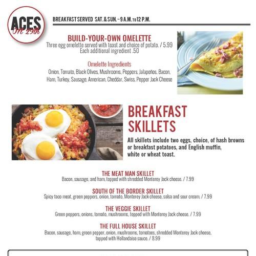 Aces On 29th menu in Superior, Wisconsin, USA