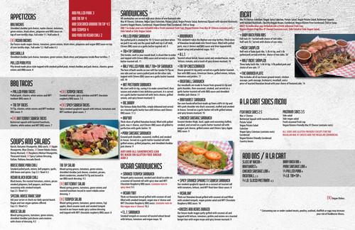 BBQ 4 LIFE menu in Boise, Idaho, USA